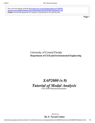 Sap tutorial for dynamics | PDF