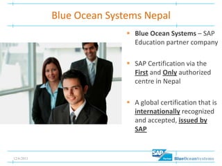 SAP Education in Nepal by Blue Ocean Systems | PPTX