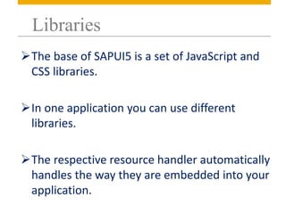 Sapui5 & Fiori | PPTX