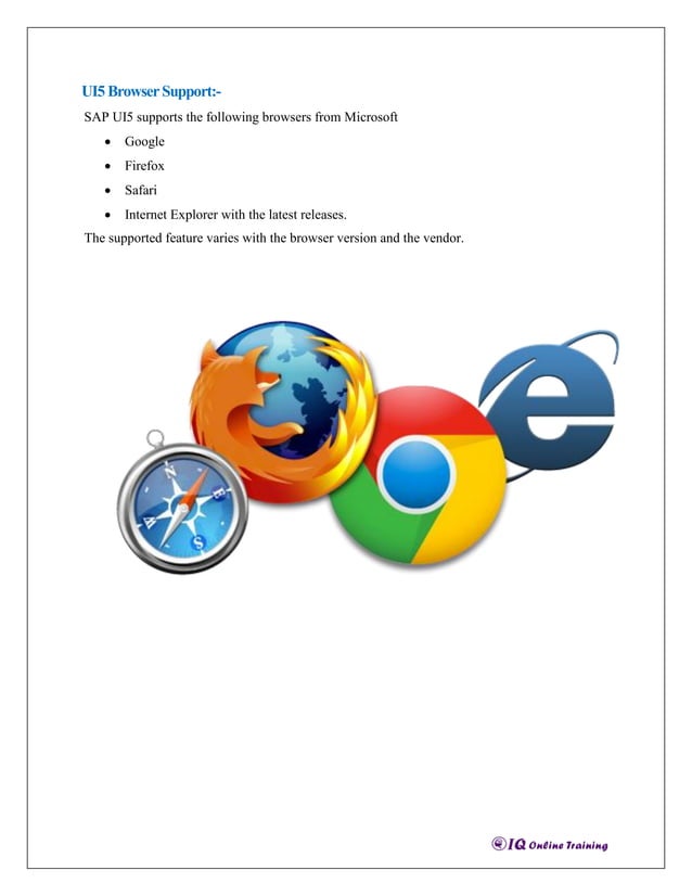 Sap Ui5 Overview | Sap Ui5 Architecture – Features | PDF
