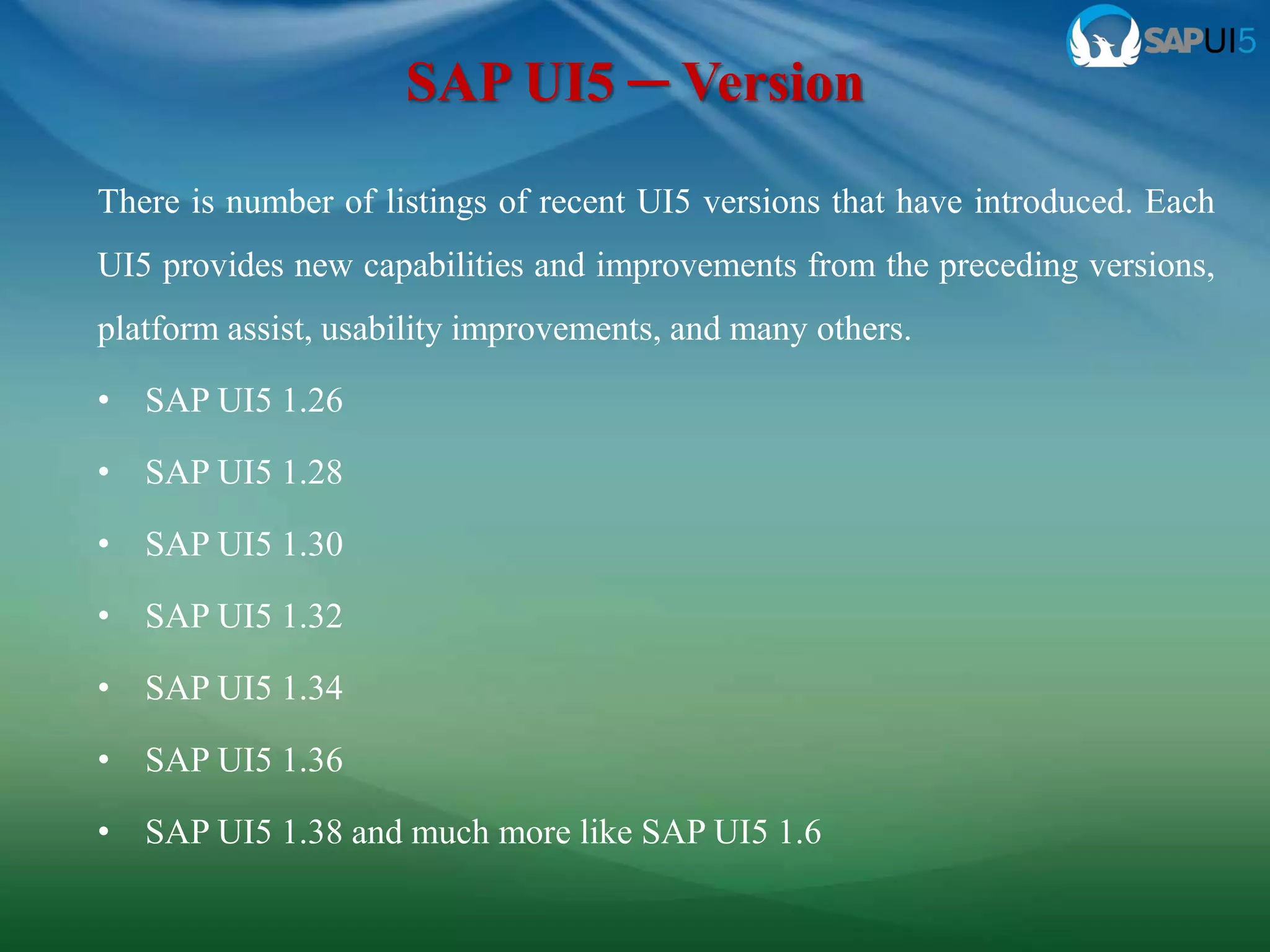 SAP UI5 OVERVIEW | SAP UI5 PRE-REQUISITES – FEATURES | PPTX