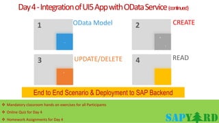 SAPUI5 with OData and SAP Fiori - Course Content.pdf