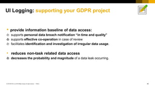Improve Data Protection and Compliance with UI-Level Logging and ...