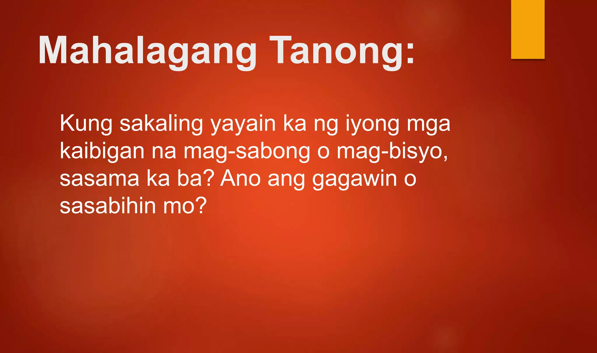 Filipino 8 Sa Pula, Sa Puti | PPTX