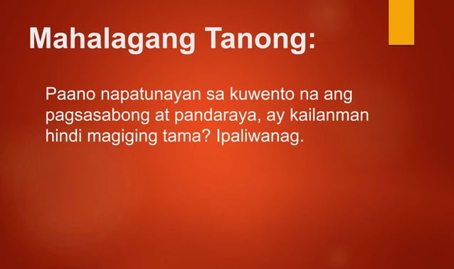 Filipino 8 Sa Pula, Sa Puti | PPTX