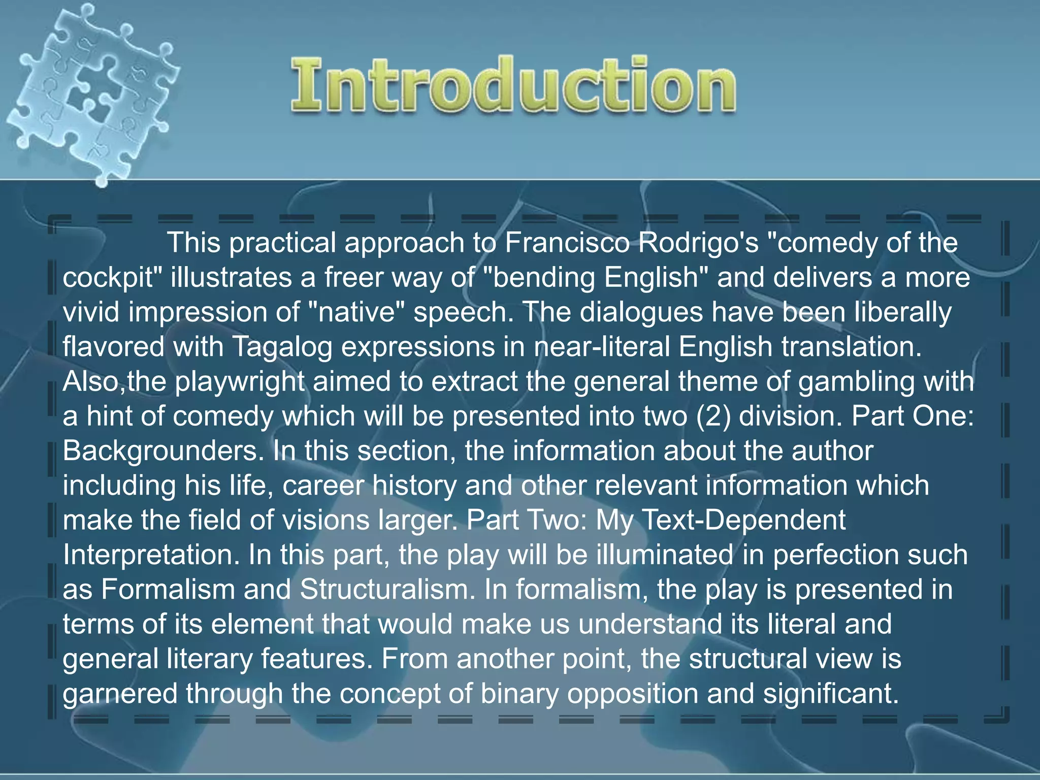 Colloquium - Literary Text (Sa Pula, Sa Puti ni Soc Rodrigo) | PPTX