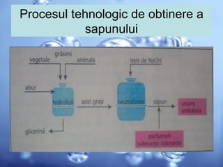 Prezentare chimie sapunuri si detergenti | PDF