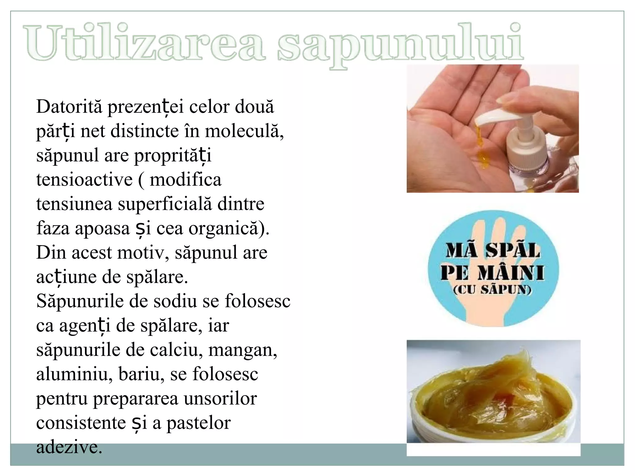 Sapunuri si detergenti(varianta corecta) | PPT