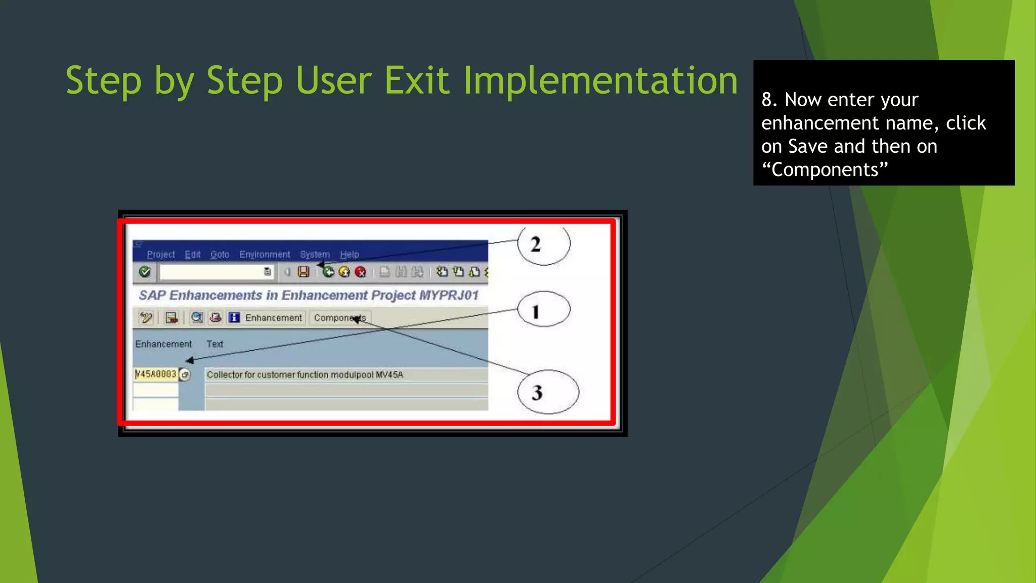 Sap User Exit for Functional Consultant | PPTX