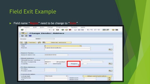 Sap User Exit for Functional Consultant | PPTX