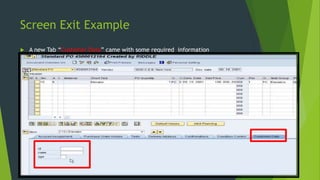 Sap User Exit for Functional Consultant | PPTX