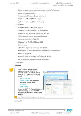 SAP Fiori Cloud Introduction, UX101 Col03 | PDF