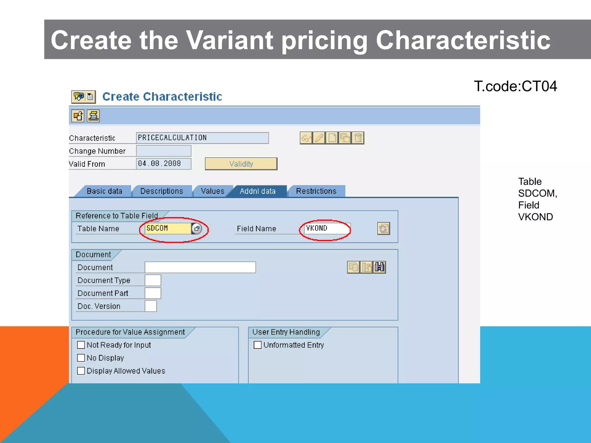 SAP Variant configuration | PPTX | Computing | Technology & Computing