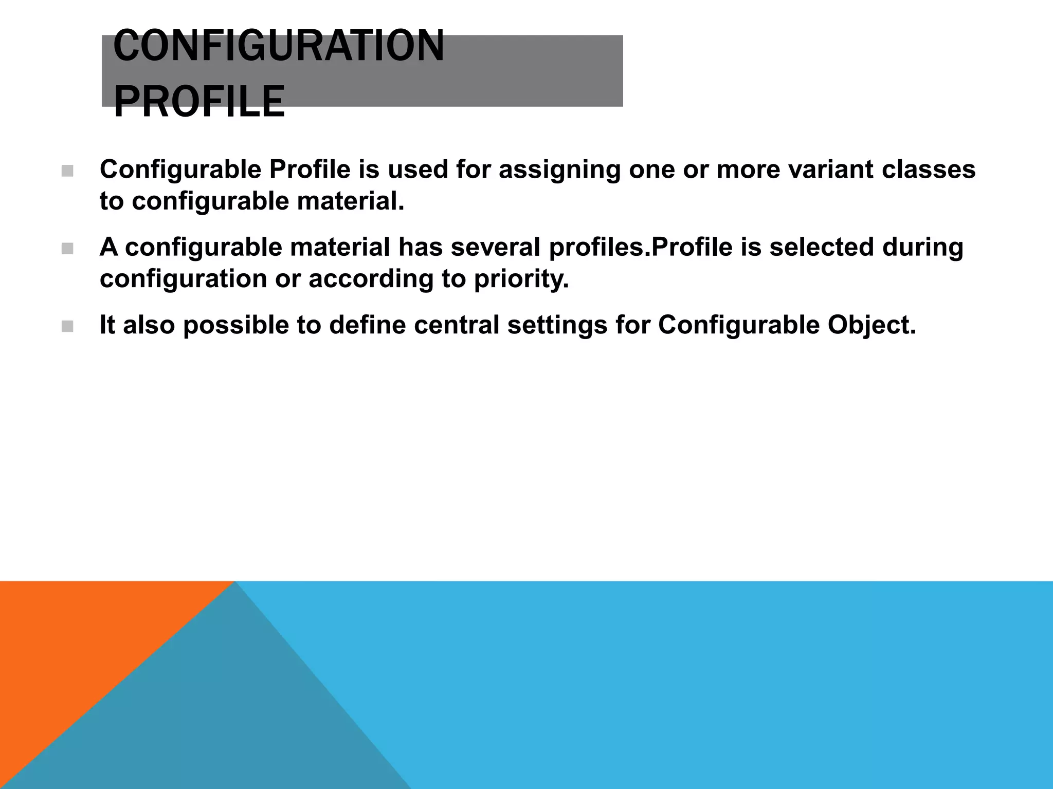 SAP Variant configuration | PPTX | Computing | Technology & Computing