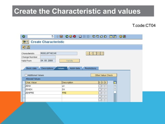 SAP Variant configuration | PPTX | Computing | Technology & Computing