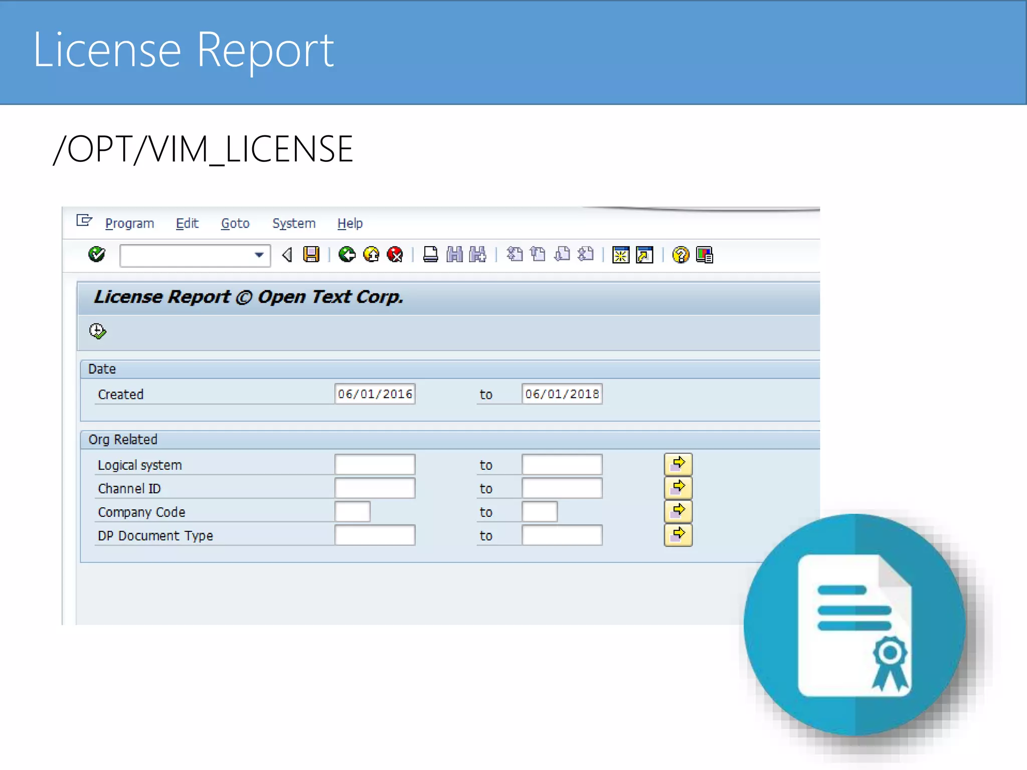 Sap vendor invoice management reporting final | PPTX