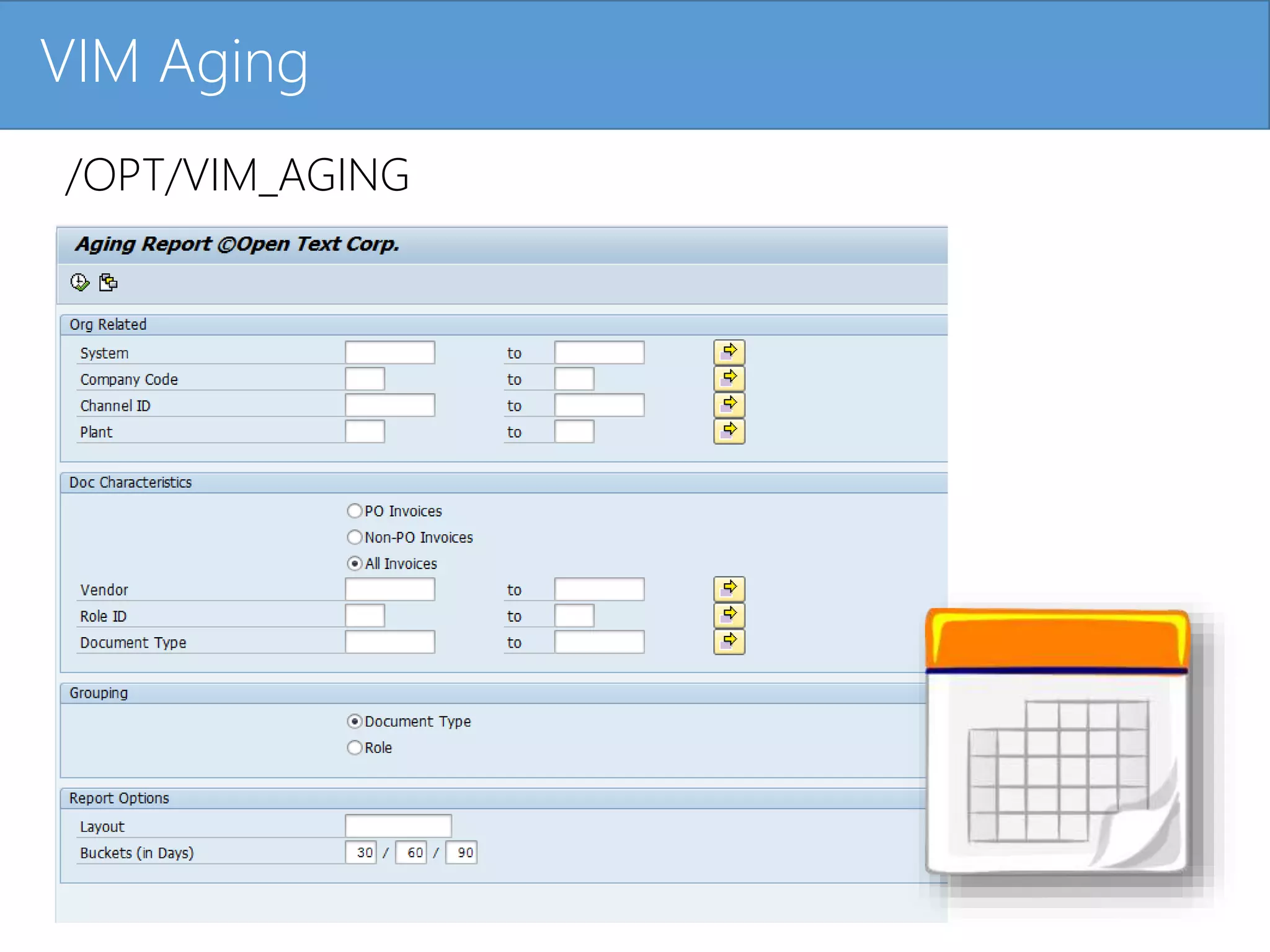 Sap vendor invoice management reporting final | PPTX