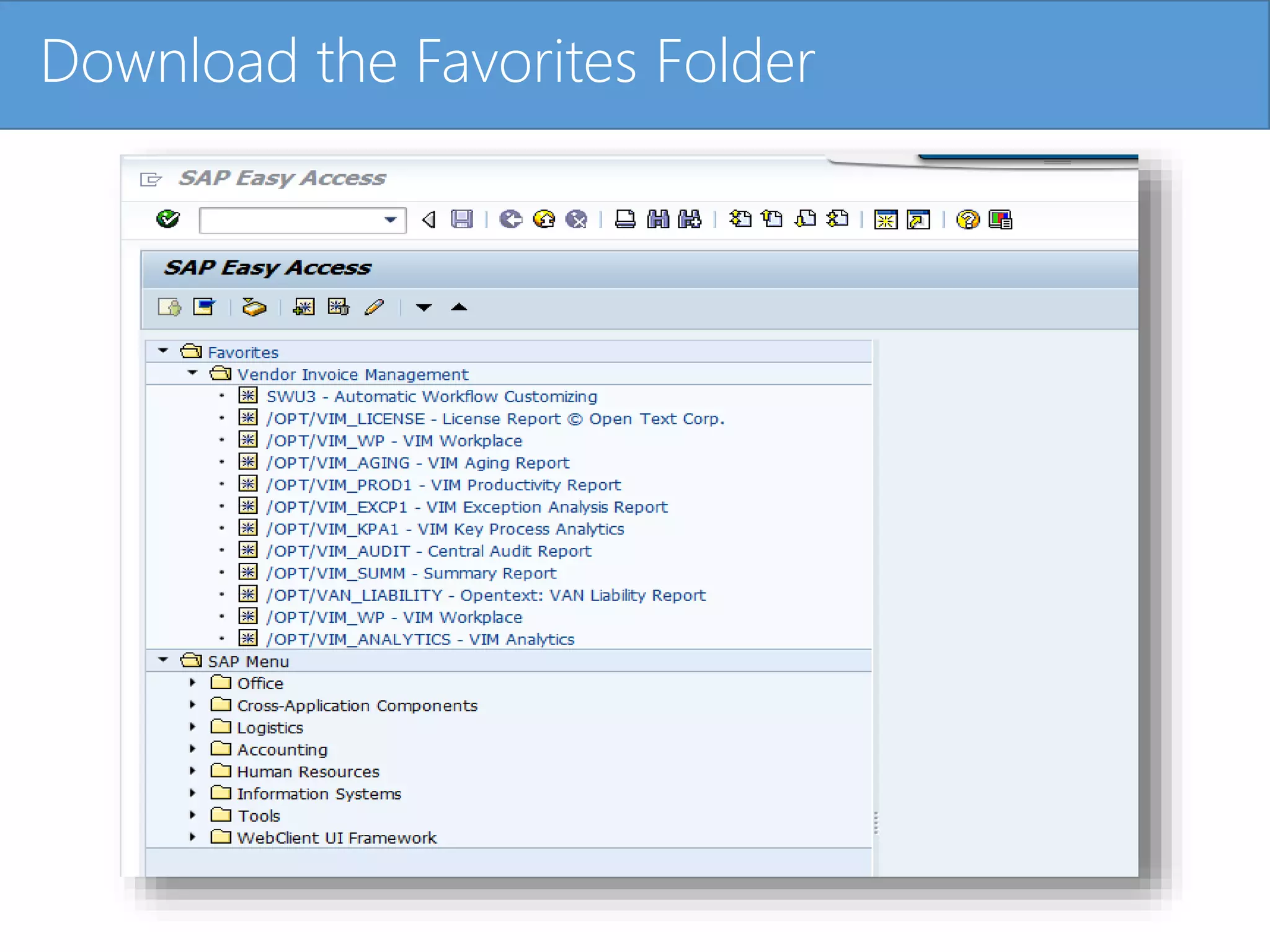 Sap vendor invoice management reporting final | PPTX