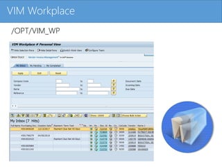 Sap vendor invoice management reporting final | PPTX