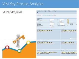 Sap vendor invoice management reporting final | PPTX