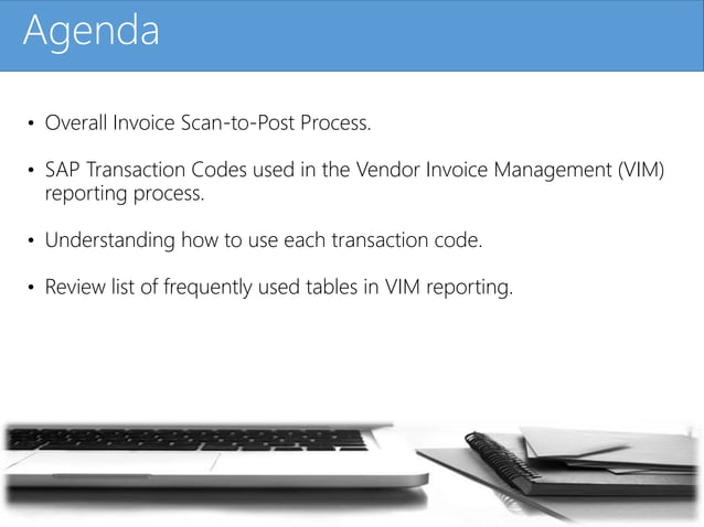 Sap vendor invoice management reporting final | PPTX