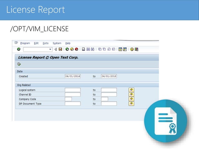 Sap vendor invoice management reporting final | PPT