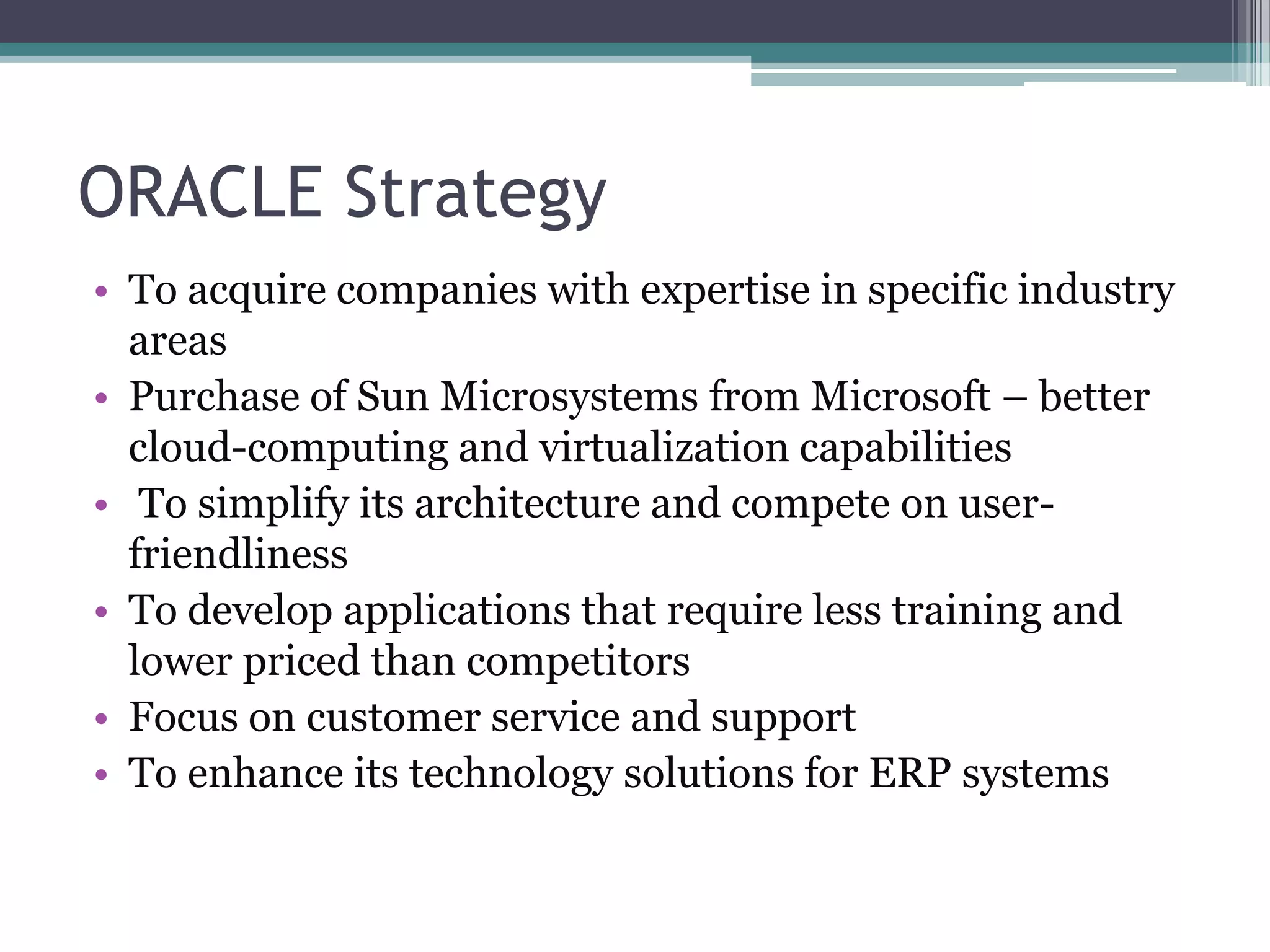 Sap vs oracle | PPTX