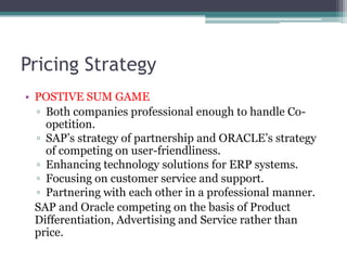 Sap vs oracle | PPTX
