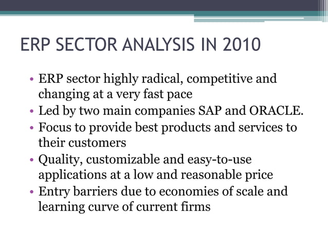 Sap vs oracle | PPTX