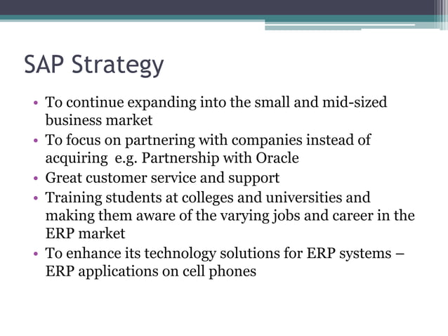 Sap vs oracle | PPTX