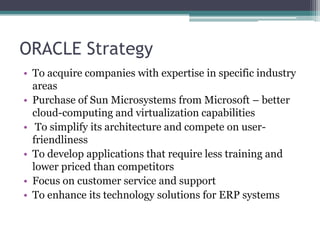 Sap vs oracle | PPTX