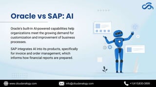 SAP vs Oracle: Which ERP System Should You Choose In 2022? | PPT