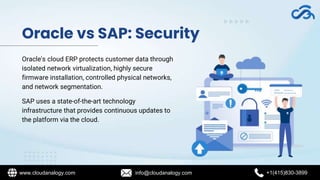 SAP vs Oracle: Which ERP System Should You Choose In 2022? | PPT