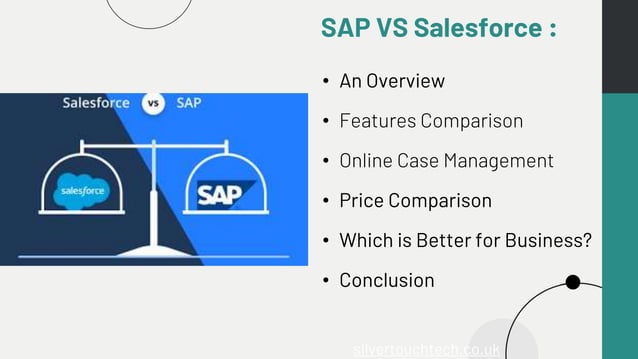 SAP vs Salesforce: Choosing the Right CRM for Your Business | PPTX ...