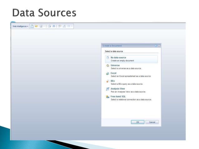SAP BO Web Intelligence (BI Launch Pad)-Basics | PPTX