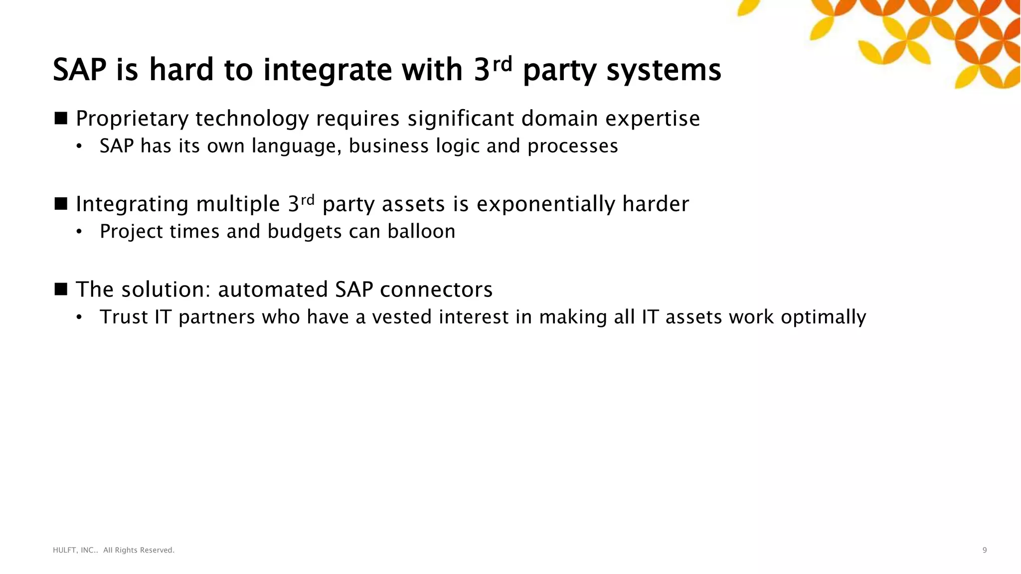 SAP migration and integration success | PPTX