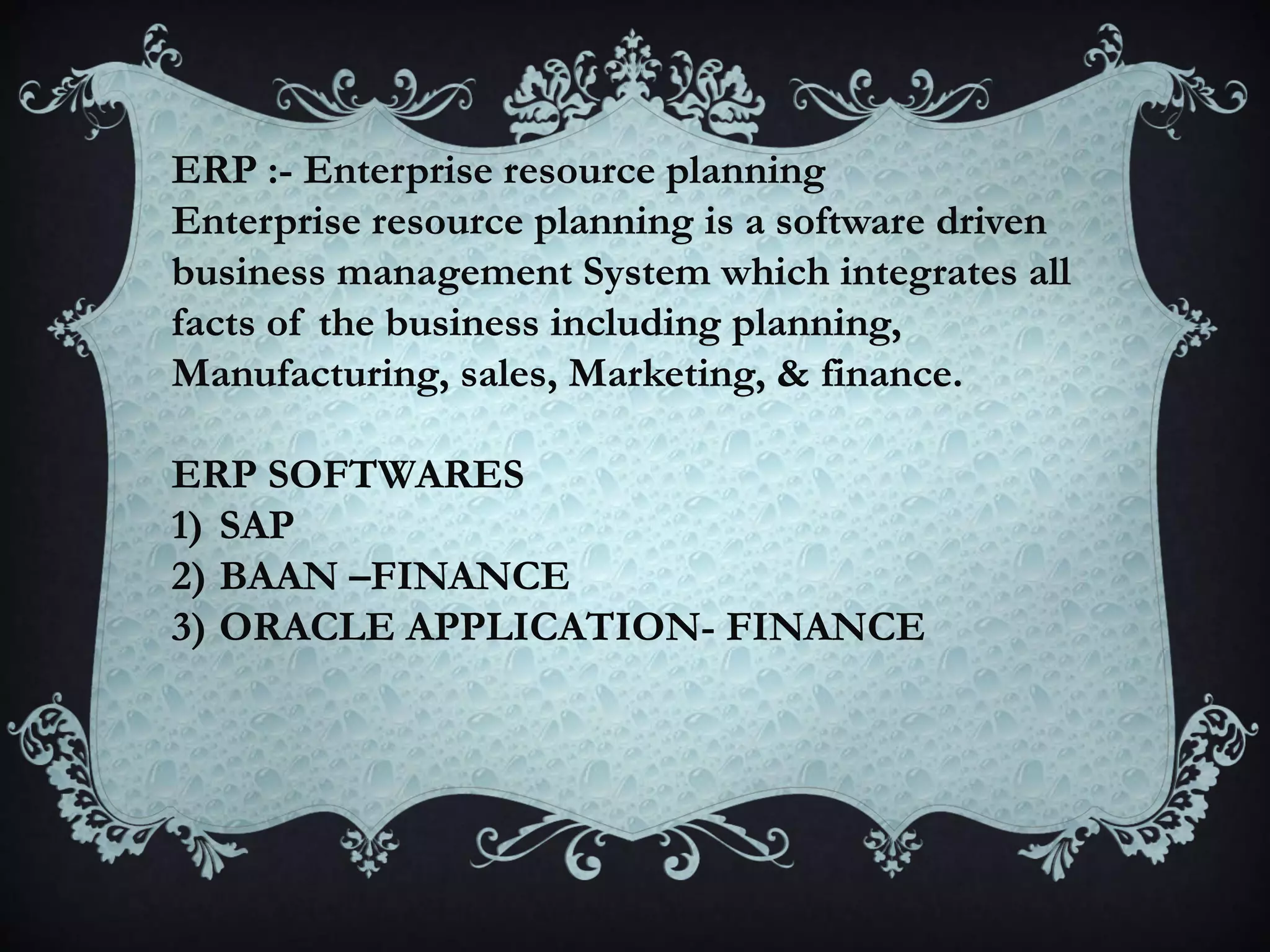 Sap general presentation | PPTX