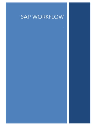 Sap workflow training | PDF