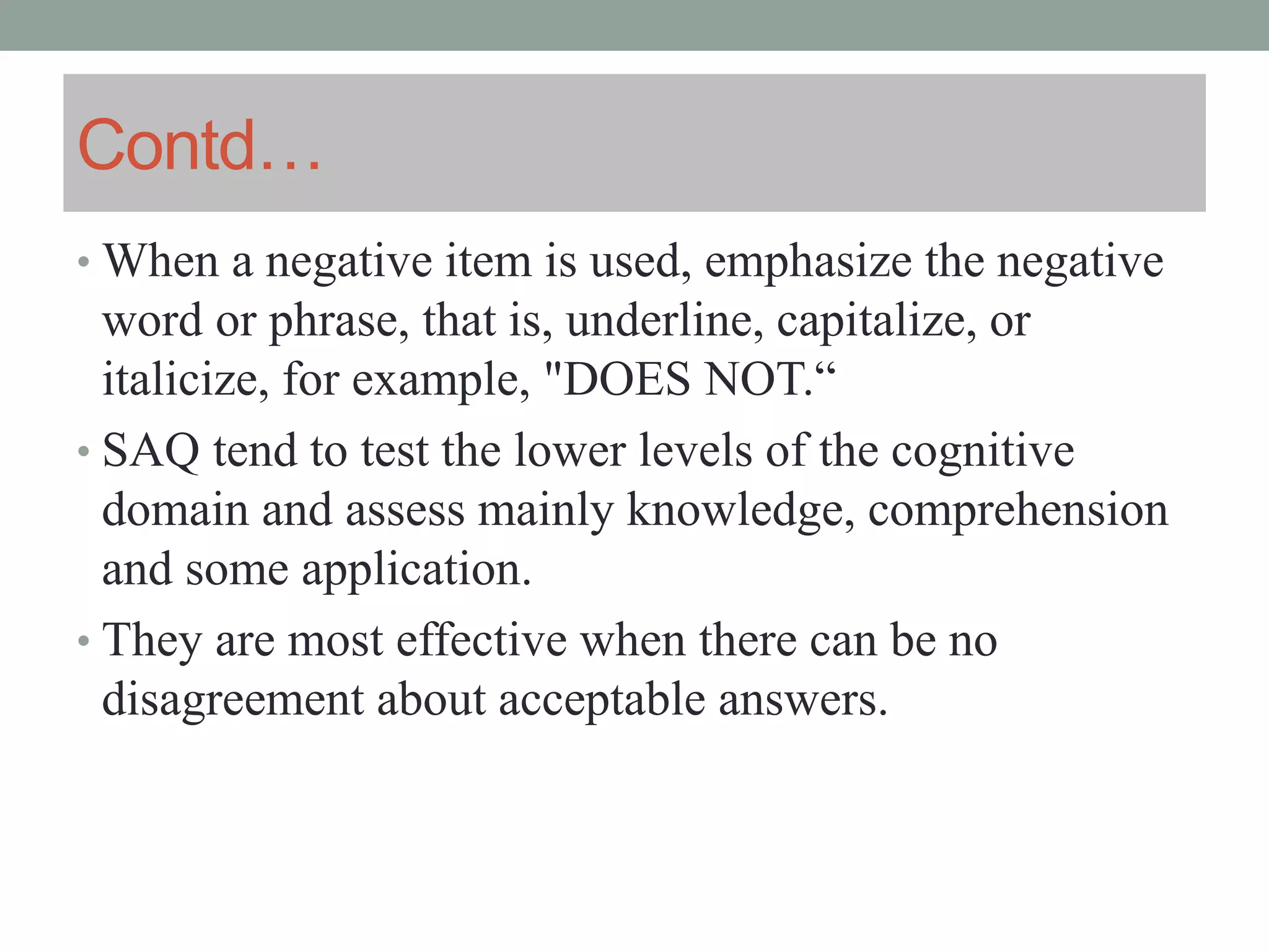 Short answer questions | PPTX