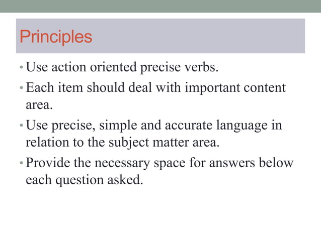 Short answer questions | PPTX