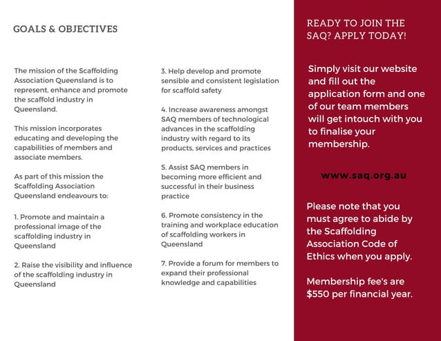 SAQ Membership Information | PPT