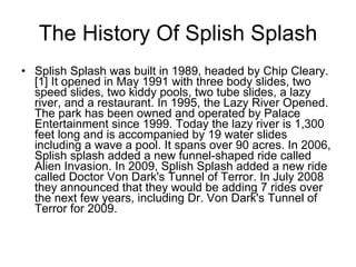 Saquan splish splash | PPT