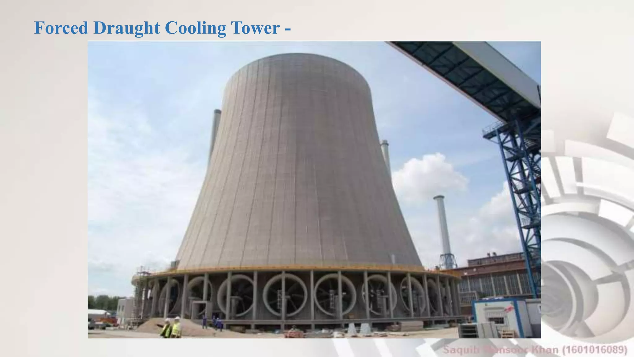Seminar presentation on cooling tower | PPTX