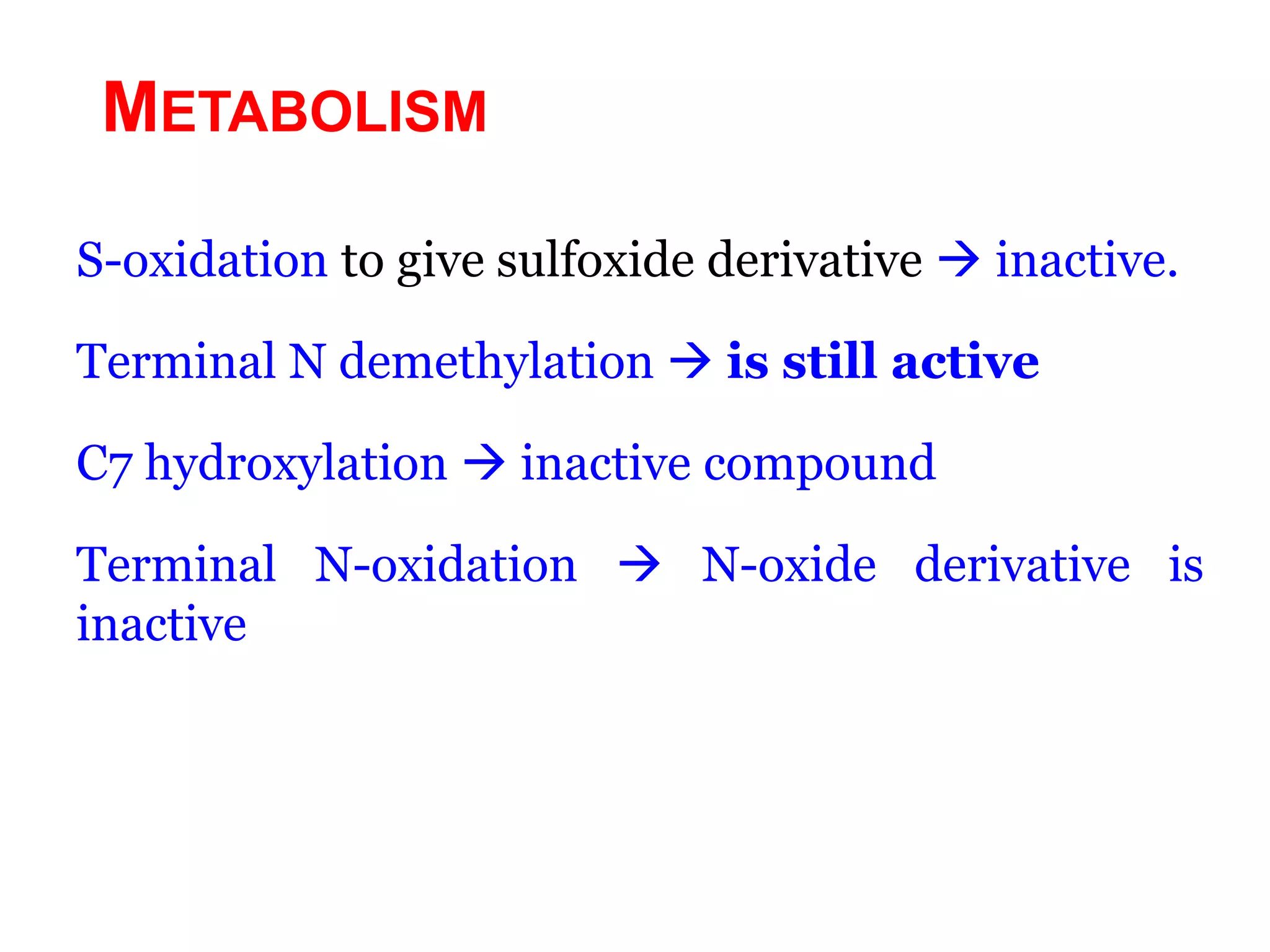 Structure Activity Relationships Antipsychotics Ppt Free Download