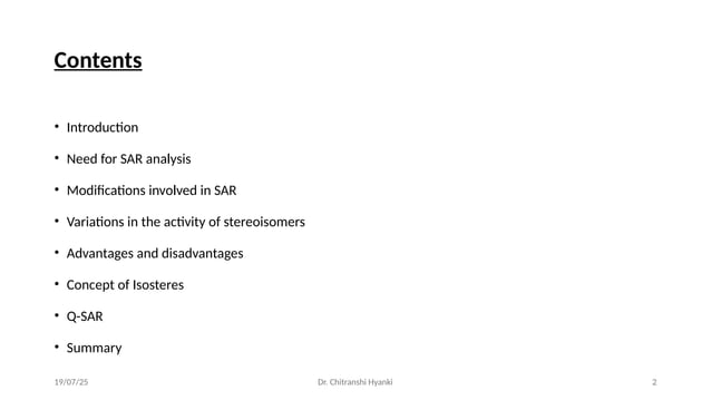 Structural Activity Relationship .pptx