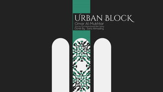 Urban block | PPT