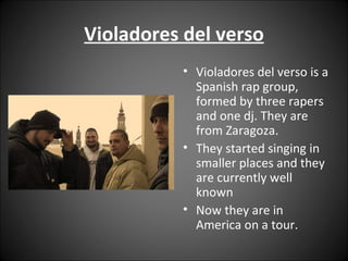 Rap in Spain | PPT