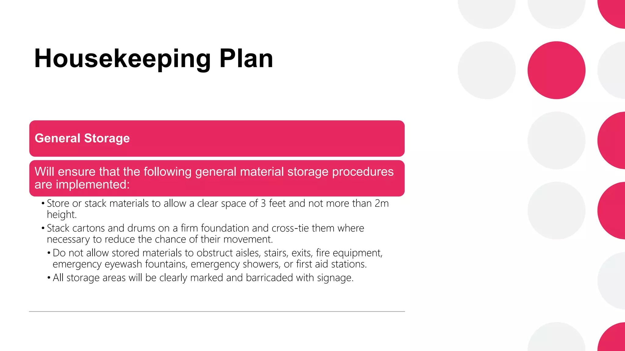 SARAB2_Housekeeping Plan.pptx