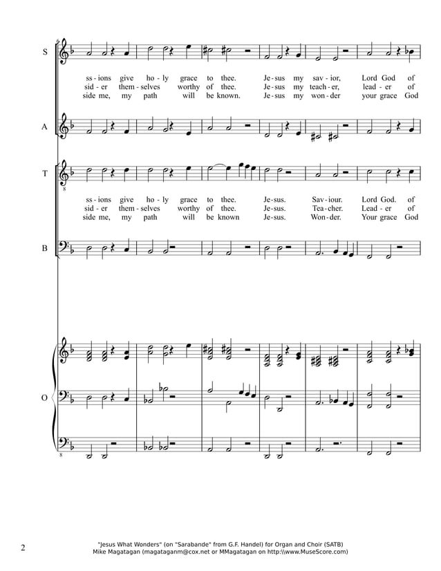 Sarabande(english) haendel georg-friedrich | PDF | Classical Music | Music