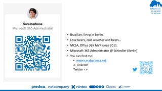[PU&D] Why the Microsoft 365 Administrator should care about the Power ...